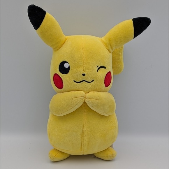 Pokemon | Toys | Pokemon Pikachu Winking Plush Stuffed Animal Toy 22 ...